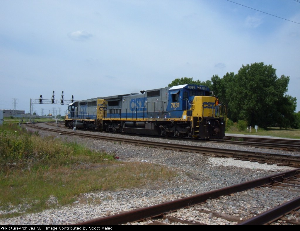 CSX 7631 & 8447 (Hayford)